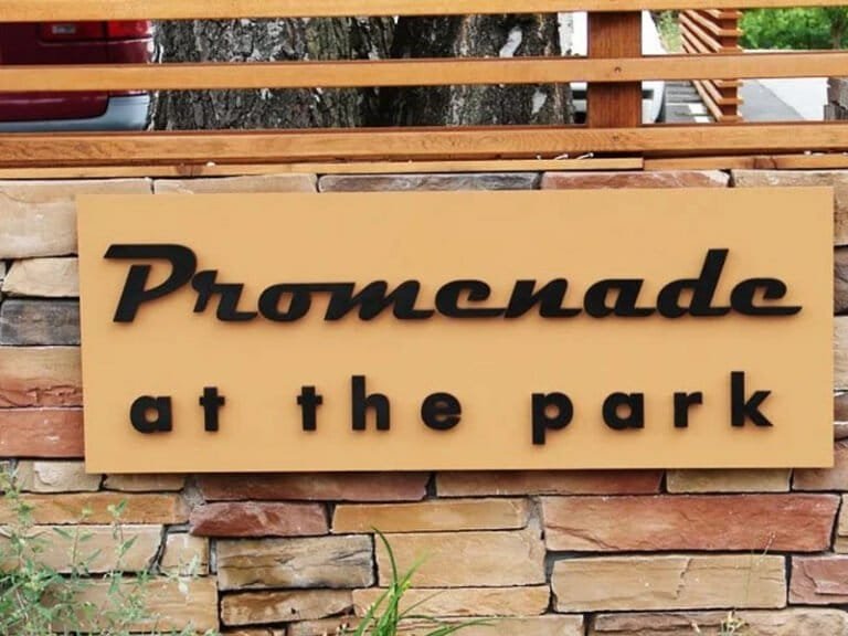 Flat Metal Building Signs