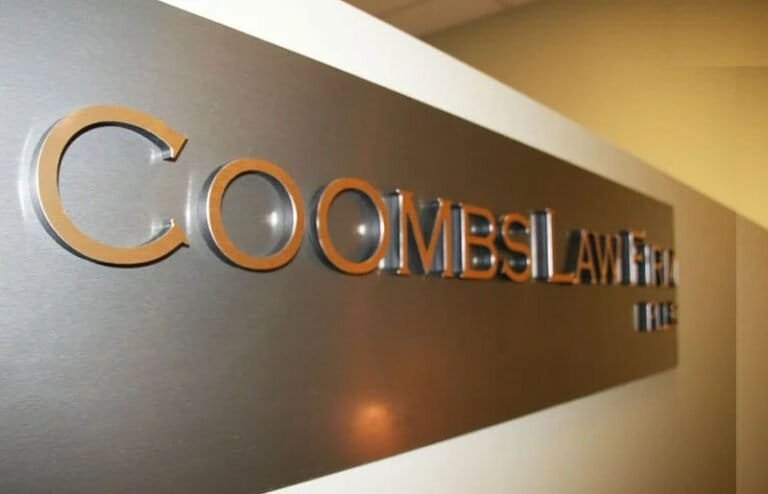 Metal Office Lobby Signs