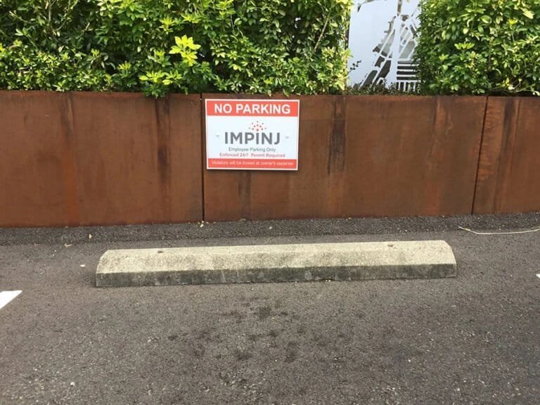 Custom Made Parking Signs