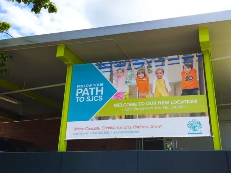 Building Exterior Banner
