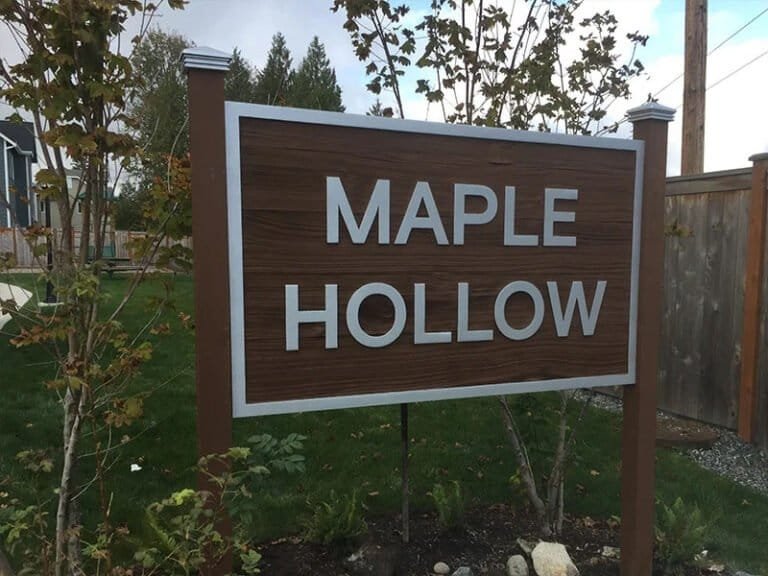 Custom Sandblasted Signs