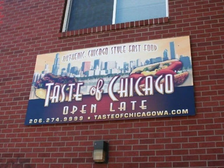 Custom Installed Metal Building Signs