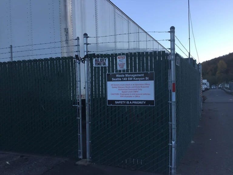 Flat Metal Building Signs